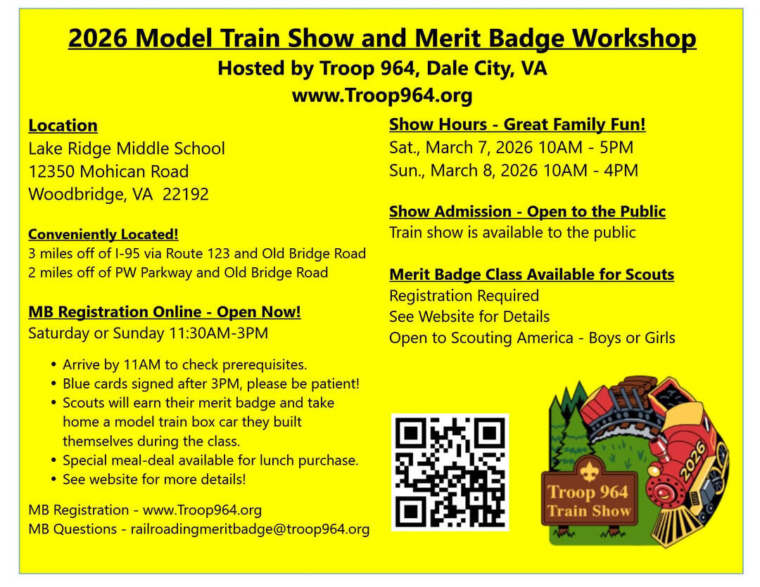 Troop 964 2026 Model Train Show - Events - LEGO Ambassador Network