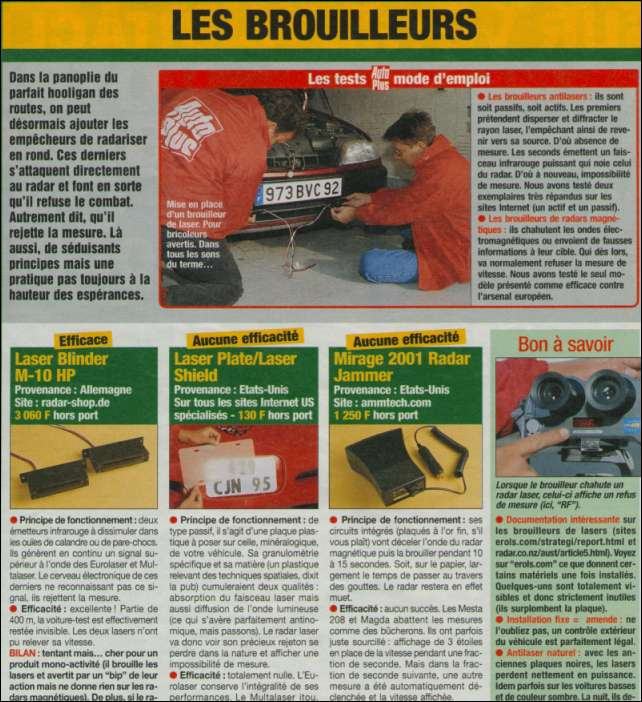 Film autocollant antiradar - Radars & Co - Sécurité - Forum Pratique ...