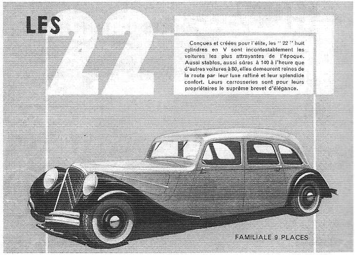 Citroën Traction 22 V8 : Des survivantes ? - Avant guerre (…-1945 ...