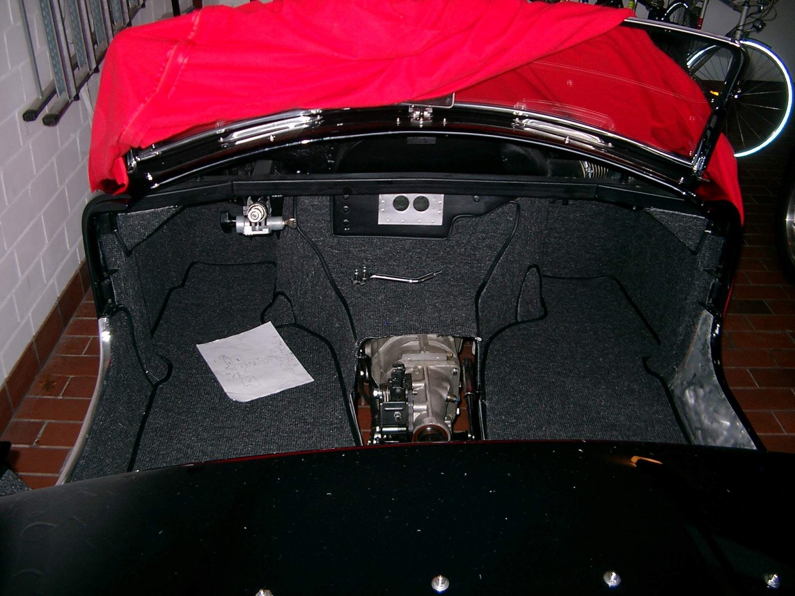 moquette "square weave" - Le bar - AC Cobra, GT40, Daytona (et ...