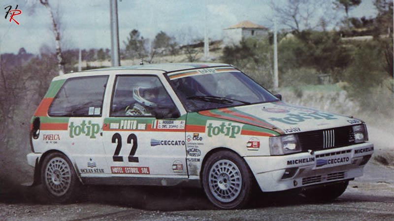 1986 Fiat Uno Turbo-Giovanni Del Zoppo-Loris Roggia-3º 001 - Albums ...