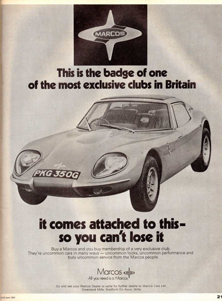 Marcos - 1969 - Albums convertis - Forum Auto