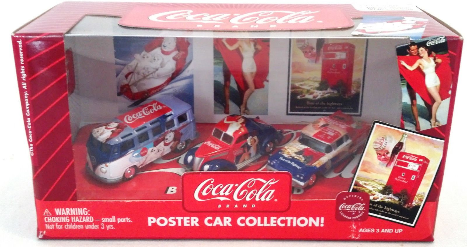 JOHNNY LIGHTNING COCA-COLA POSTER CAR COLLECTION - Albums convertis ...