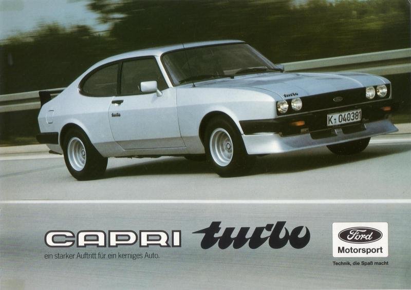 Ford Capri Turbo Motorsport - Albums convertis - Forum Auto