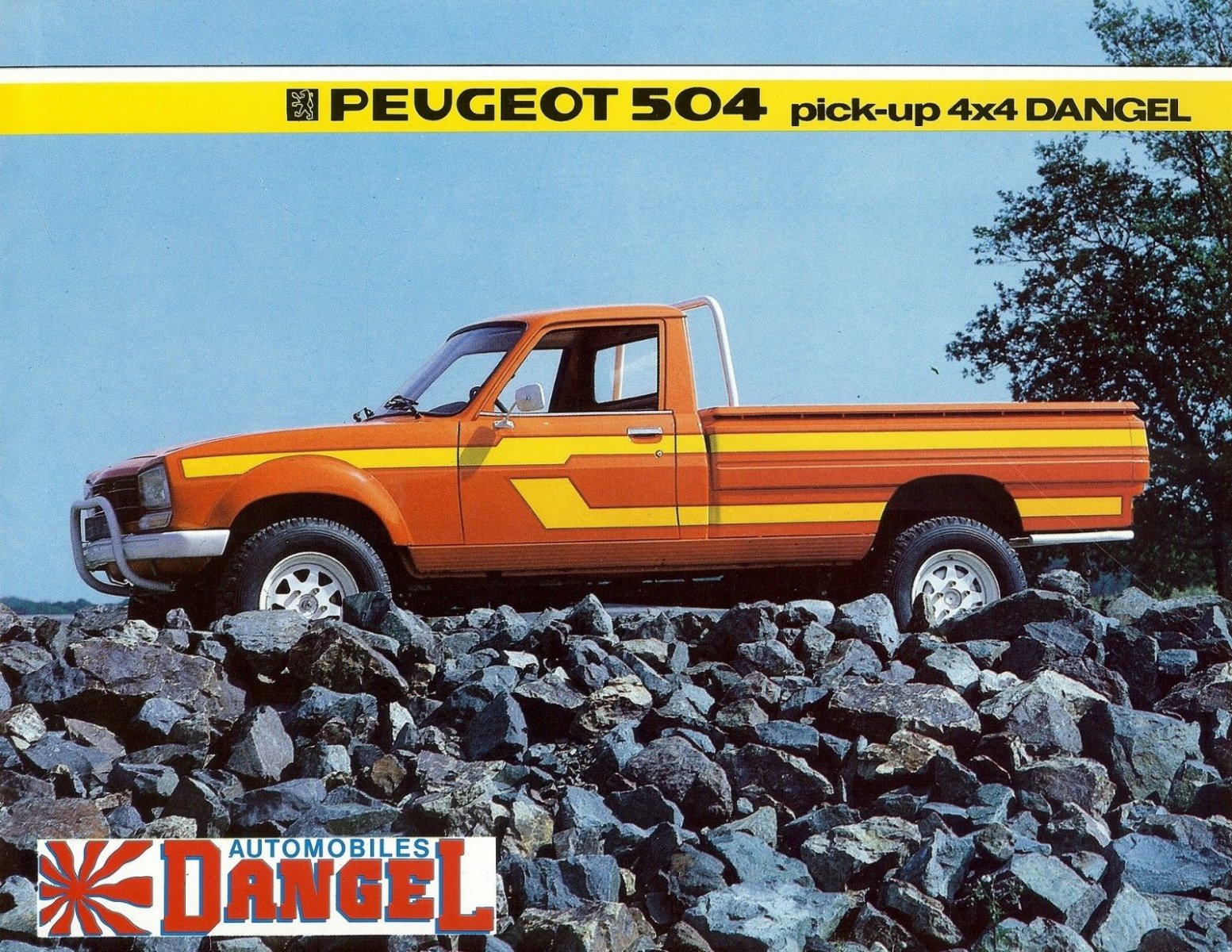 Peugeot 504 Pick-up 4X4 Dangel - Albums convertis - Forum Auto