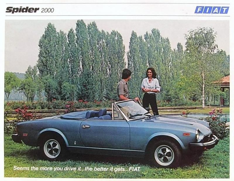 Fiat Spider 2000 USA - Albums convertis - Forum Auto
