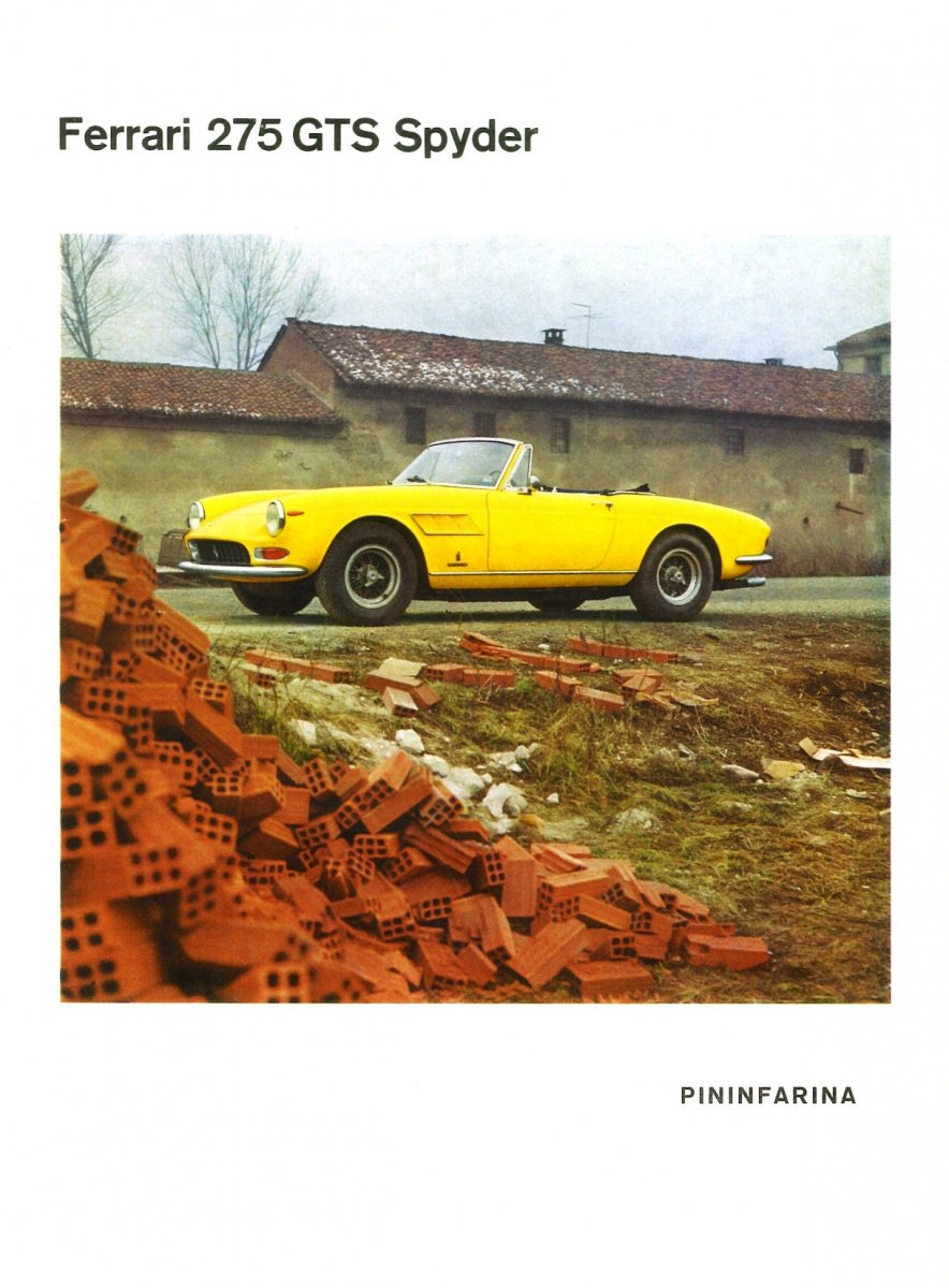 Ferrari 275 GTS Spyder Pininfarina 1965 - Albums convertis - Forum Auto