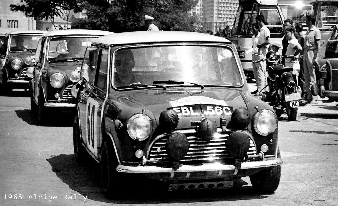 EBL 56C (Hopkirk_ Liddon) & BMC team - Alpine Rally July 1965! - Albums ...