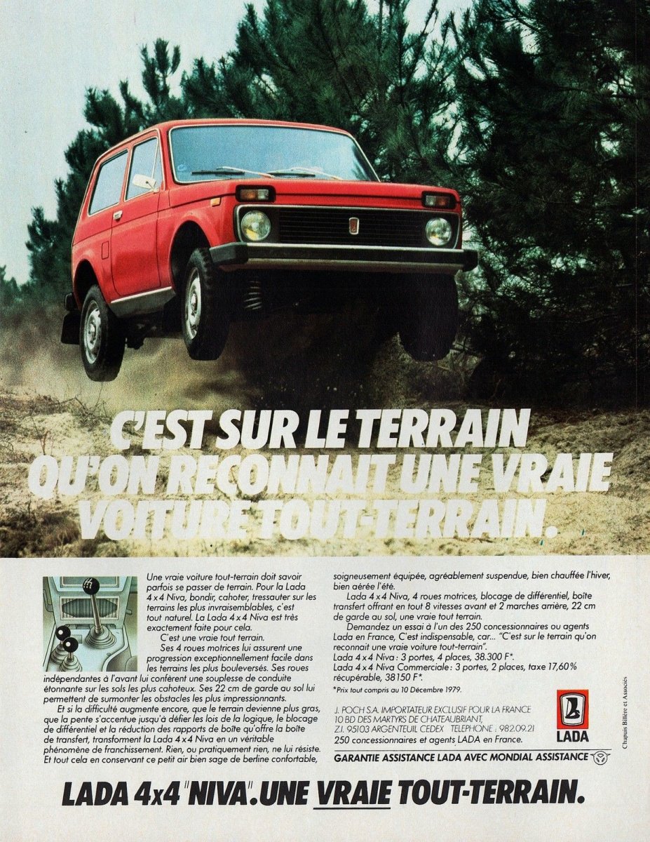 Lada Niva 1980 - Albums convertis - Forum Auto