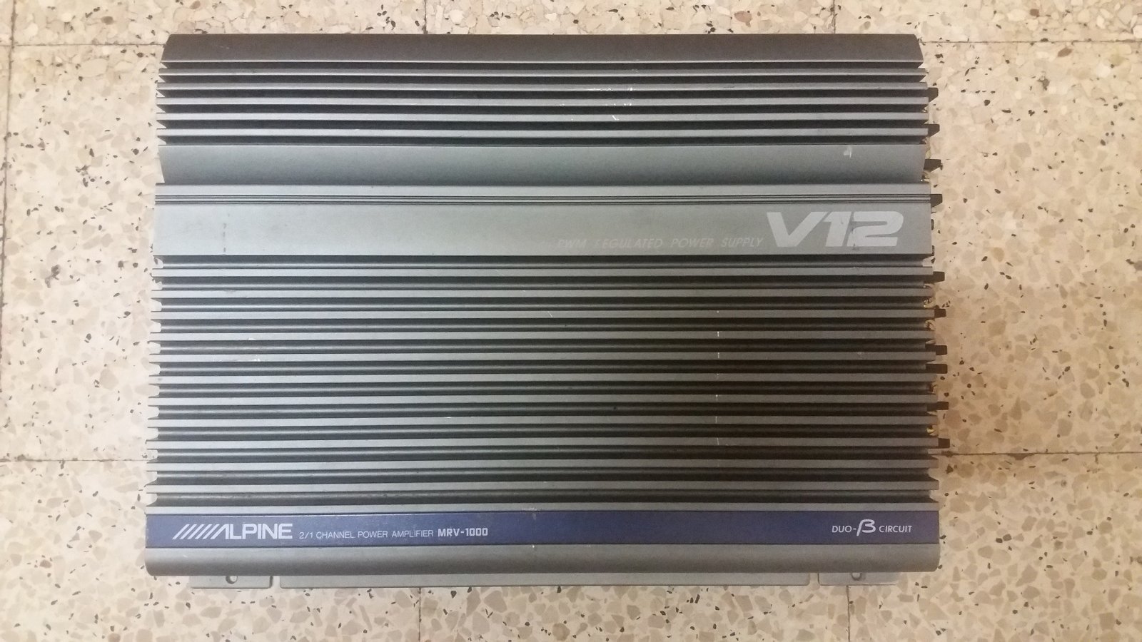 Ampli Alpine MRV 1000 - Albums convertis - Forum Auto