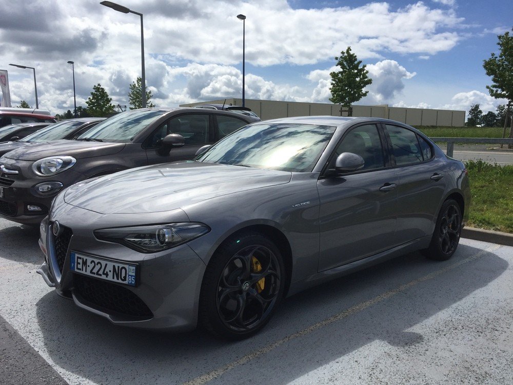 [Présentation] Giulia Veloce 280CV AT8 Gris stromboli - Giulia - Alfa ...