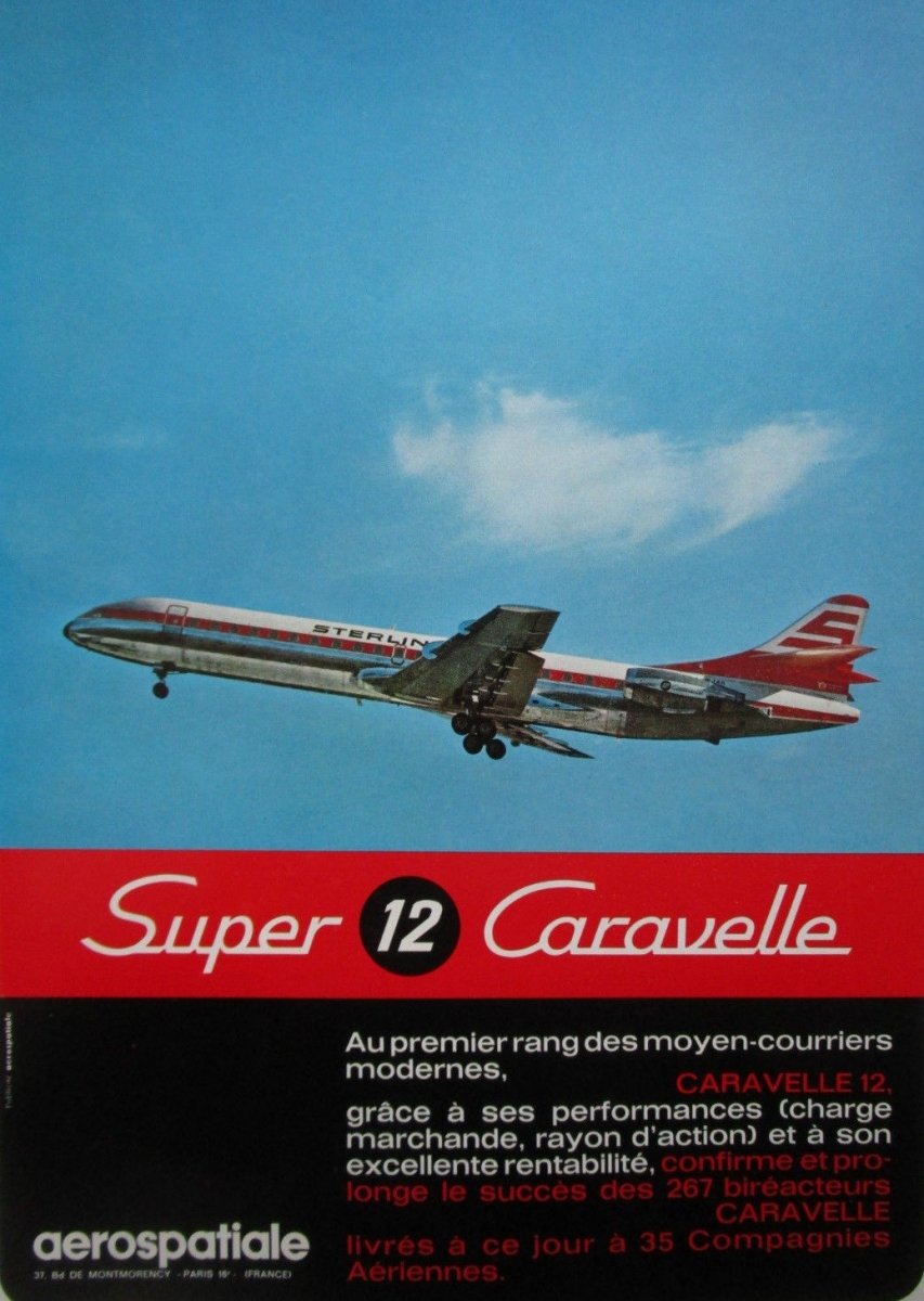 Aerospatiale Caravelle 12 1971 - Albums convertis - Forum Auto