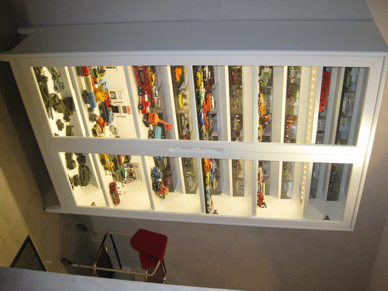 Stilvolle Modellauto Vitrine Ikea Ebenbild