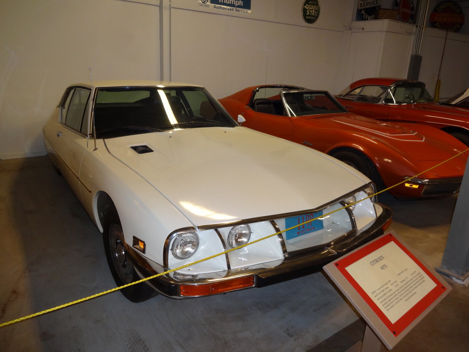 USA-2014-WI-Hartford Museum Citroen SM - Albums convertis - Forum Auto