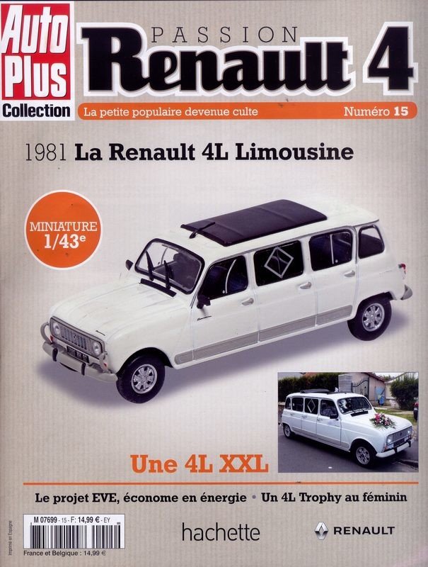 N°15 - La Renault 4L limousine de 1981 - Albums convertis - Forum Auto
