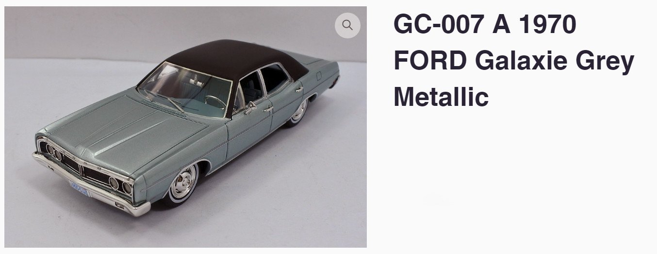 Ford Galaxie '70 Grey Met - Albums convertis - Forum Auto