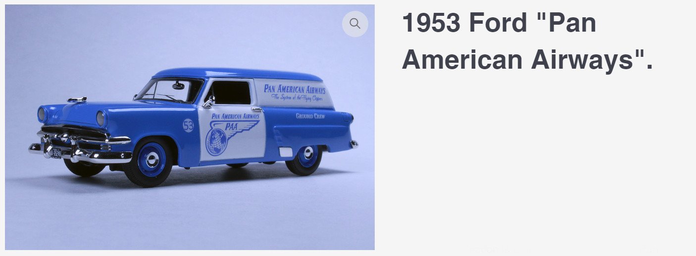Ford '53 Pan American Airways - Albums convertis - Forum Auto