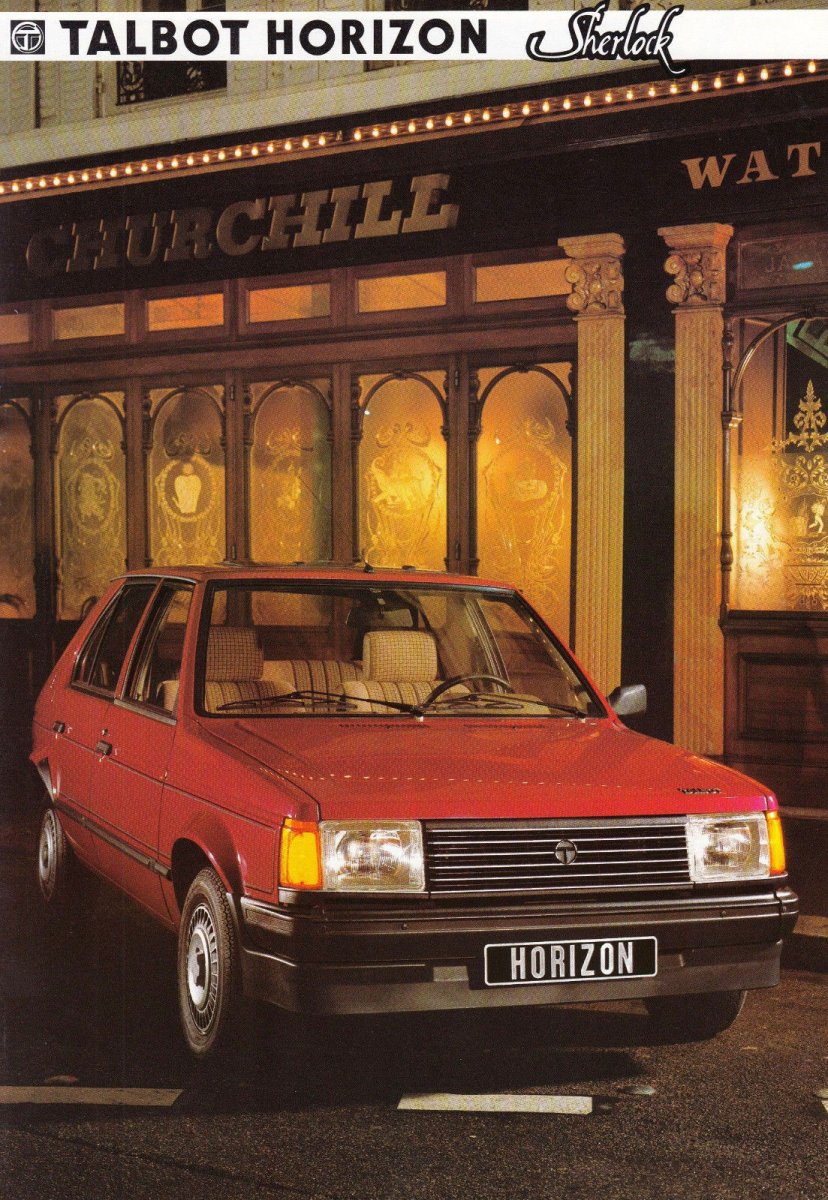 Talbot Horizon Sherlock 1984 - Albums convertis - Forum Auto