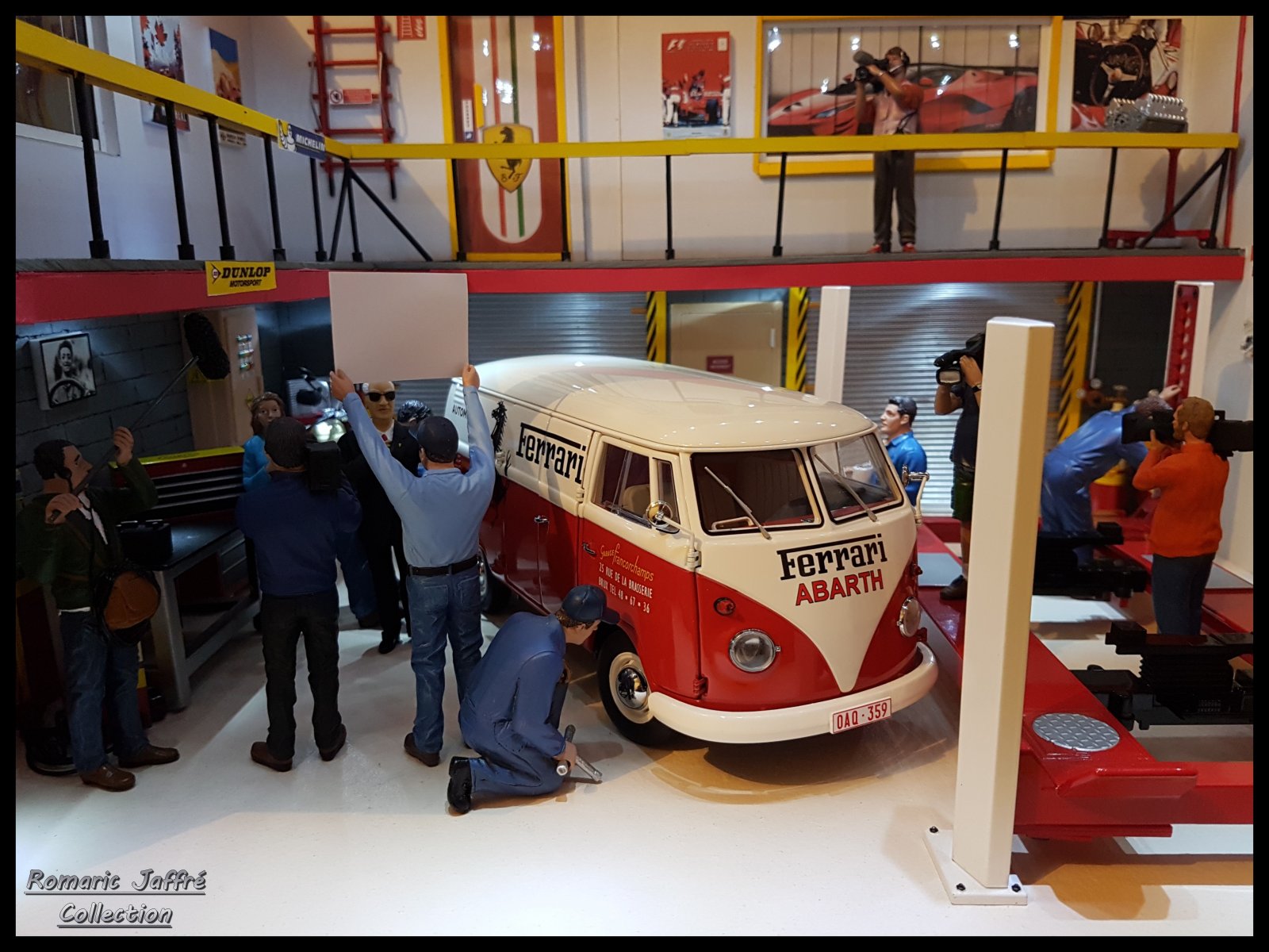 Volkswagen Combi T1 Transporter ''Ferrari Abarth'' Team Francorchamps ...