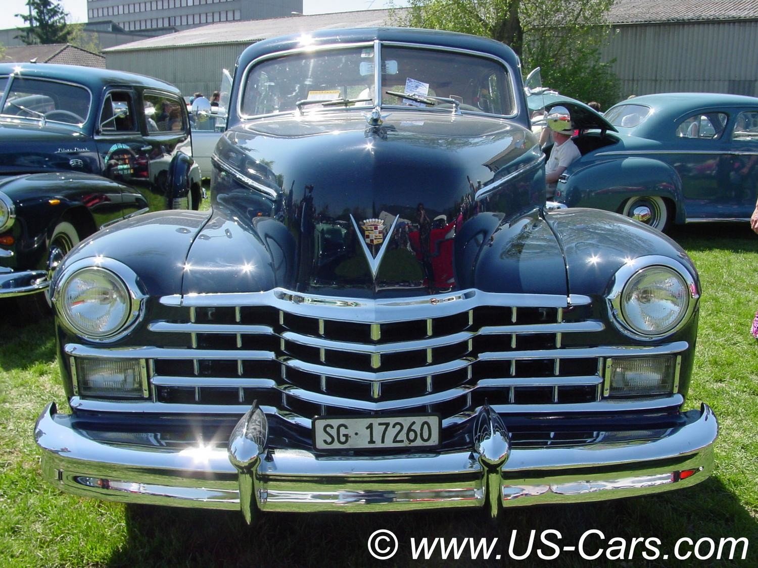 Cadillac Series 75 limo 1947 front 1 - Albums convertis - Forum Auto