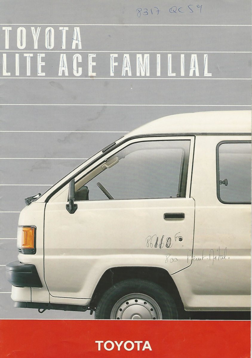 Toyota Lite-Ace Familial 1986 (1) - Albums convertis - Forum Auto