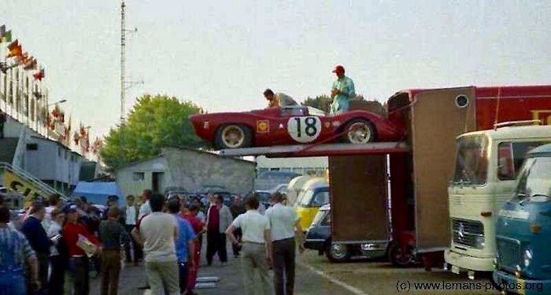 Transporteur - OM ROLFO [178457 mo] - Scudéria FERRARi - 1969 - 24 h Le ...