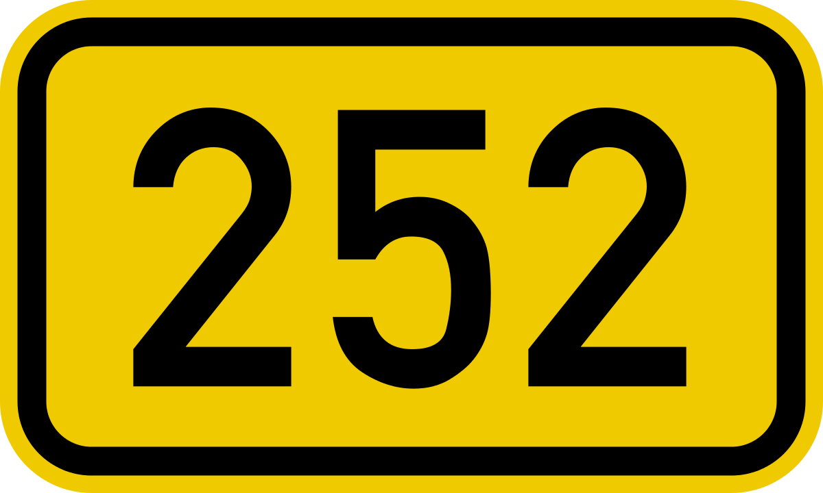 1200px-Bundesstraße_252_number-svg - Albums convertis - Forum Auto