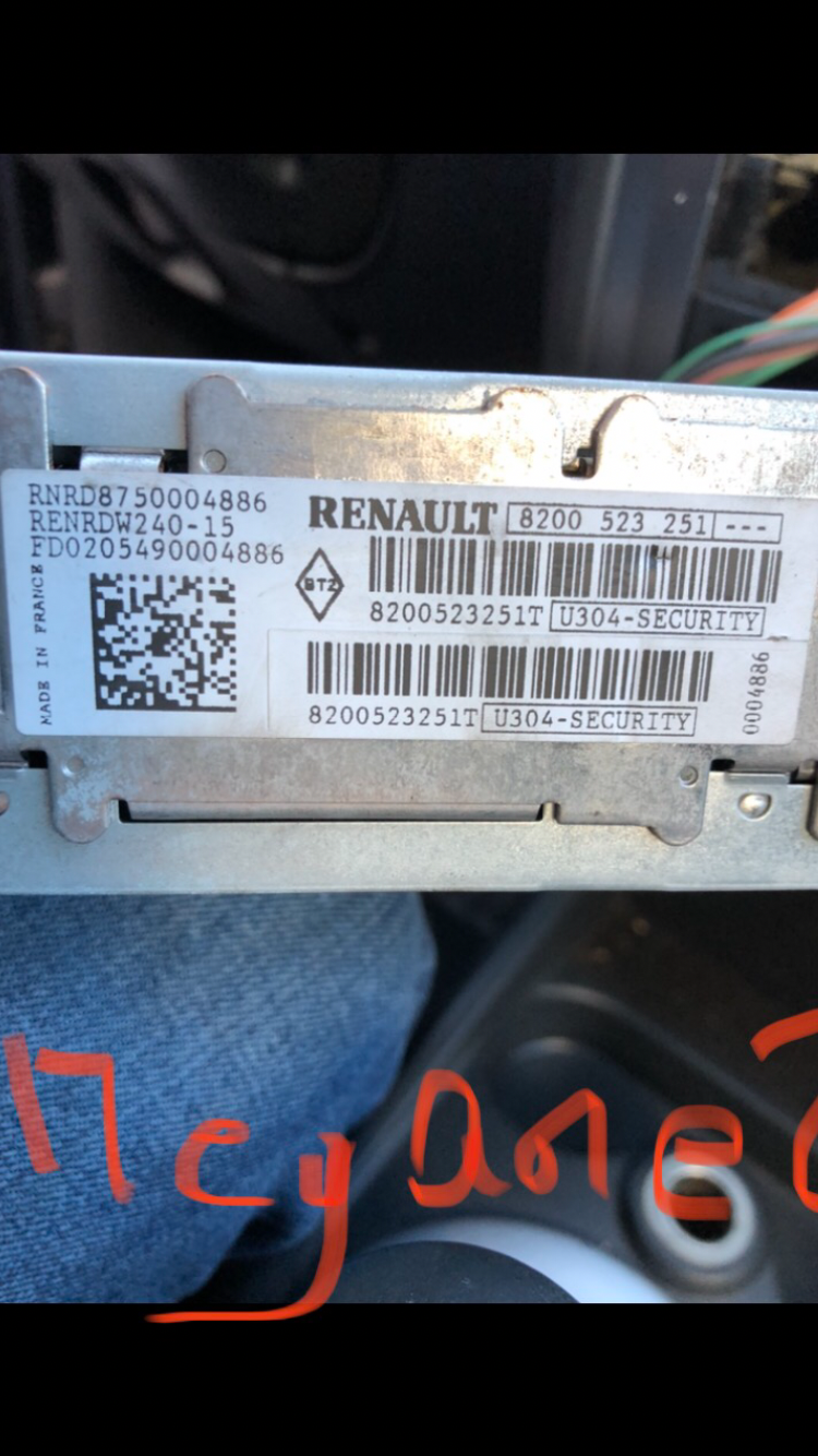 code autoradio - Megane - Renault - Forum Marques Automobile - Forum Auto