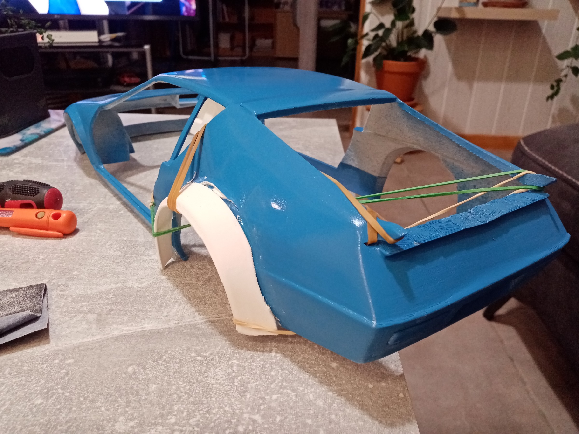 Mes maquettes autos au 1/8 (montage et fabrications) - Autres échelles ...