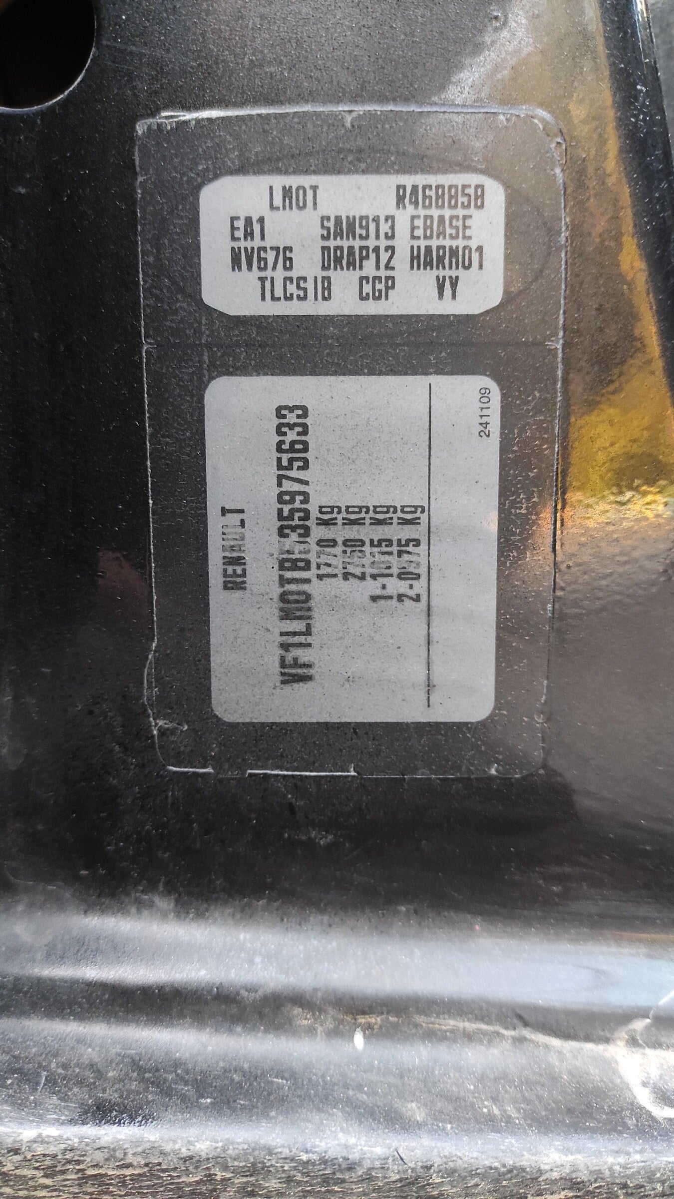 Code moteur d'une Renault Mégane 2 - Renault - Mécanique / Électronique ...