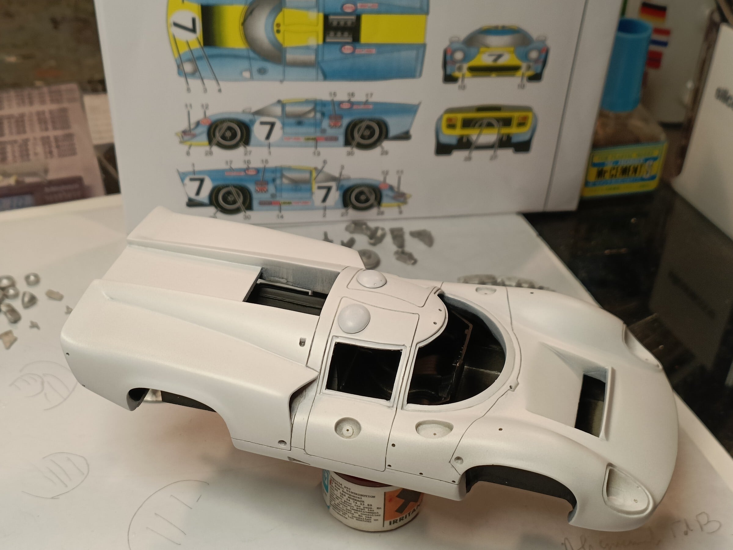 [Thème 2023] Lola T70 MKIII - 24H du Mans 1968 - Histric Model ...