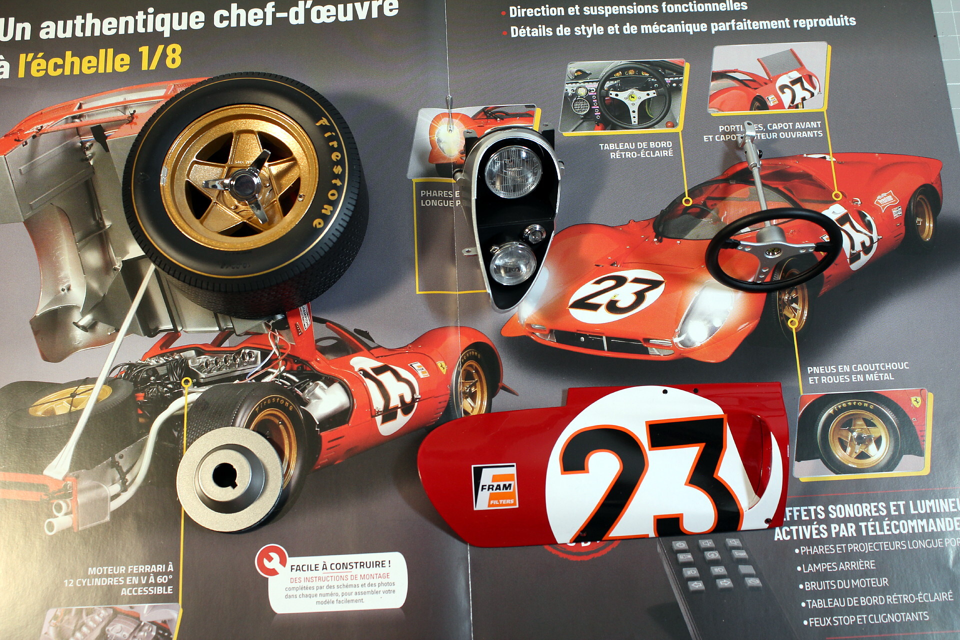 Construisez la Ferrari 330 P4 au 1/8 IXO/PCT Centauria - Page 7 ...