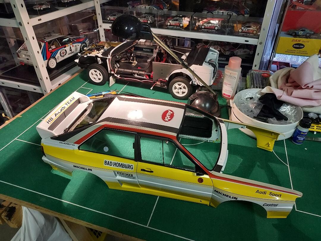 Audi Quattro rallye A2 Monte-Carlo 1984 IXO Centauria/Hachette 1/8 ...