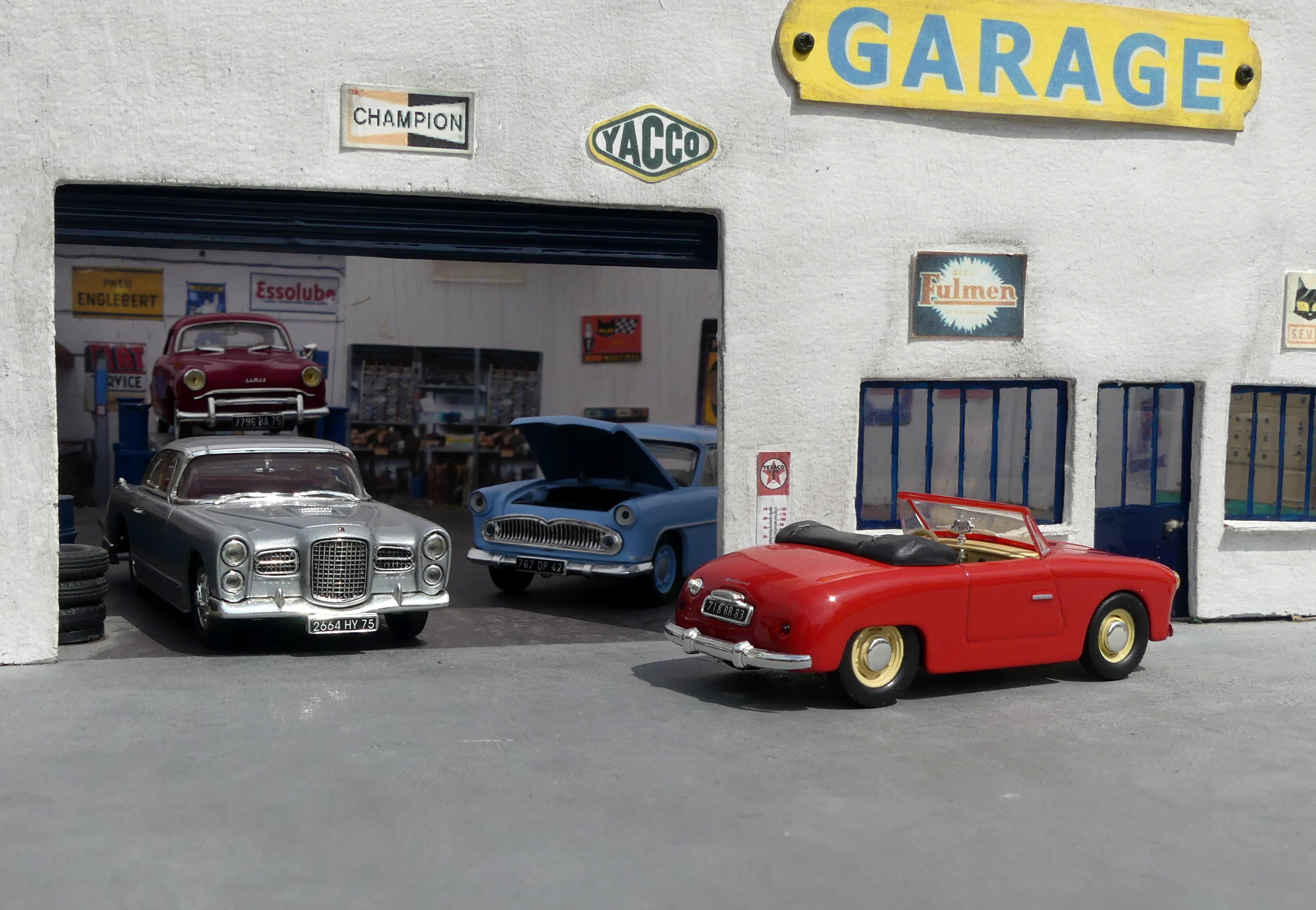 Garages, stations services et dioramas des rues de notre enfance - Page ...