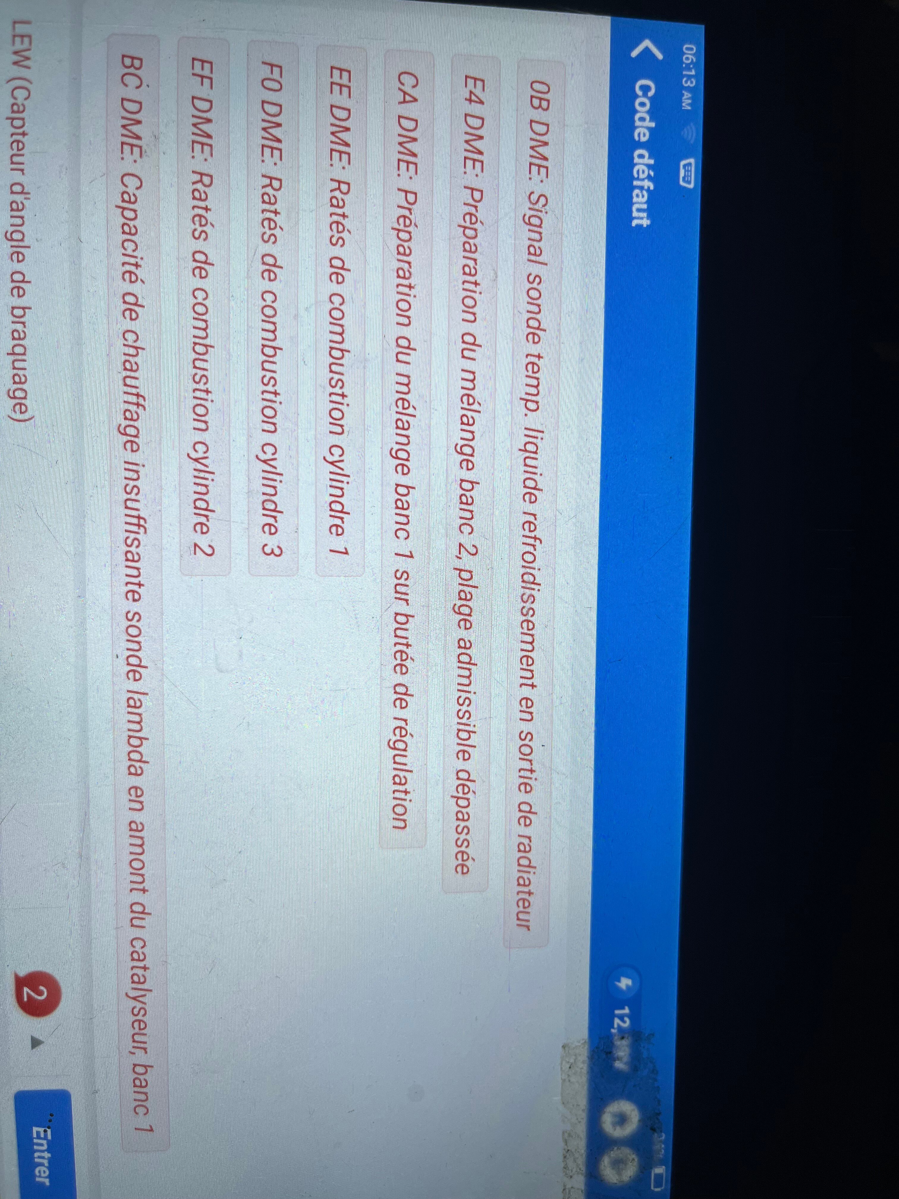 code erreur DME - BMW - Mécanique / Électronique - Forum Technique ...