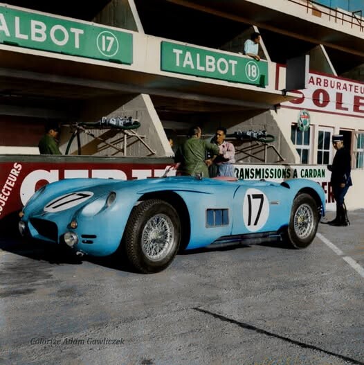 Talbot Lago Maserati barquette Le Mans 1956 - 1/43ème - Modélisme et ...