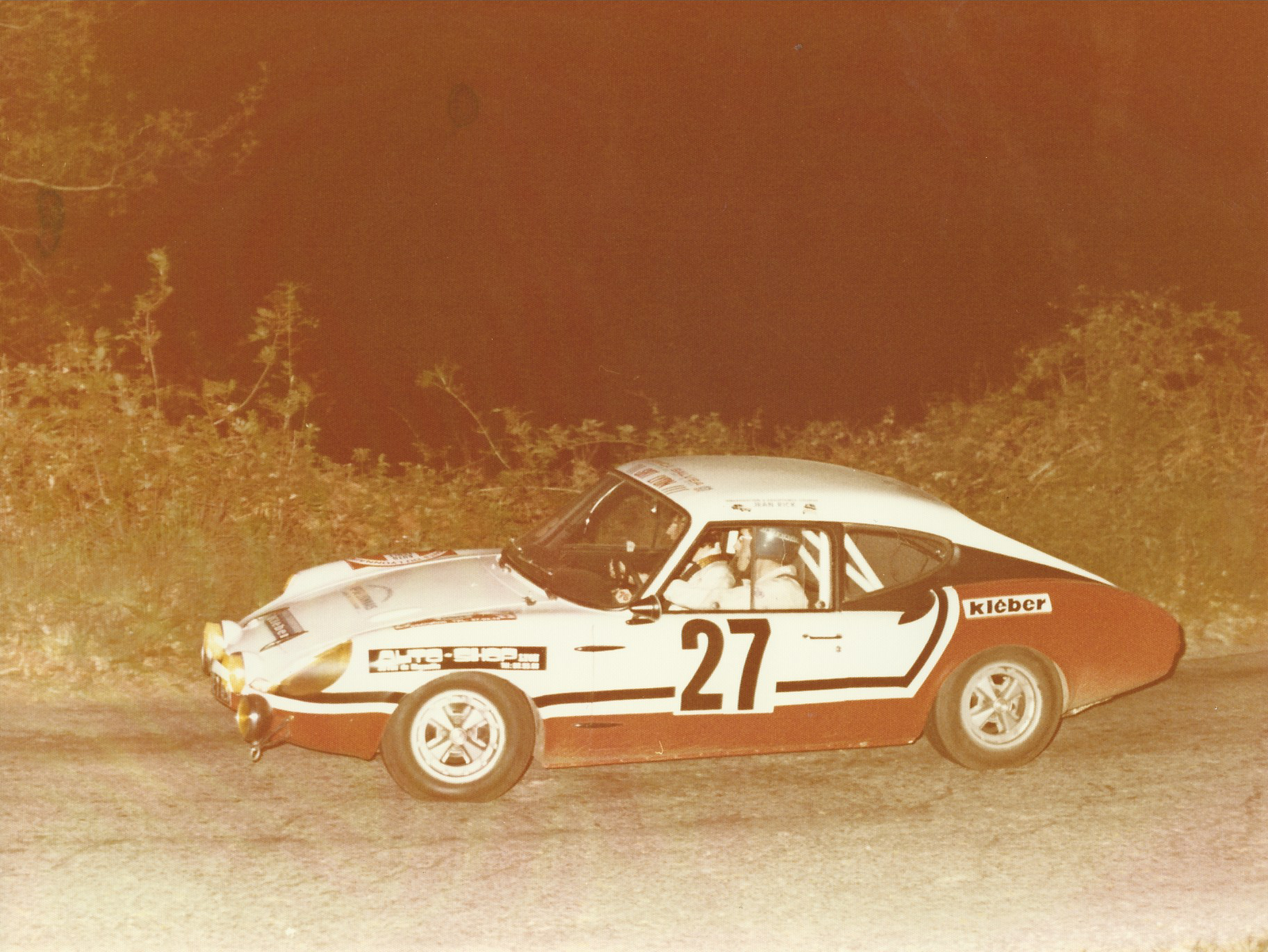 Rallye Monts du Lyonnais 1976 TAVET/FALCAND 4eme groupe 2eme classe ...