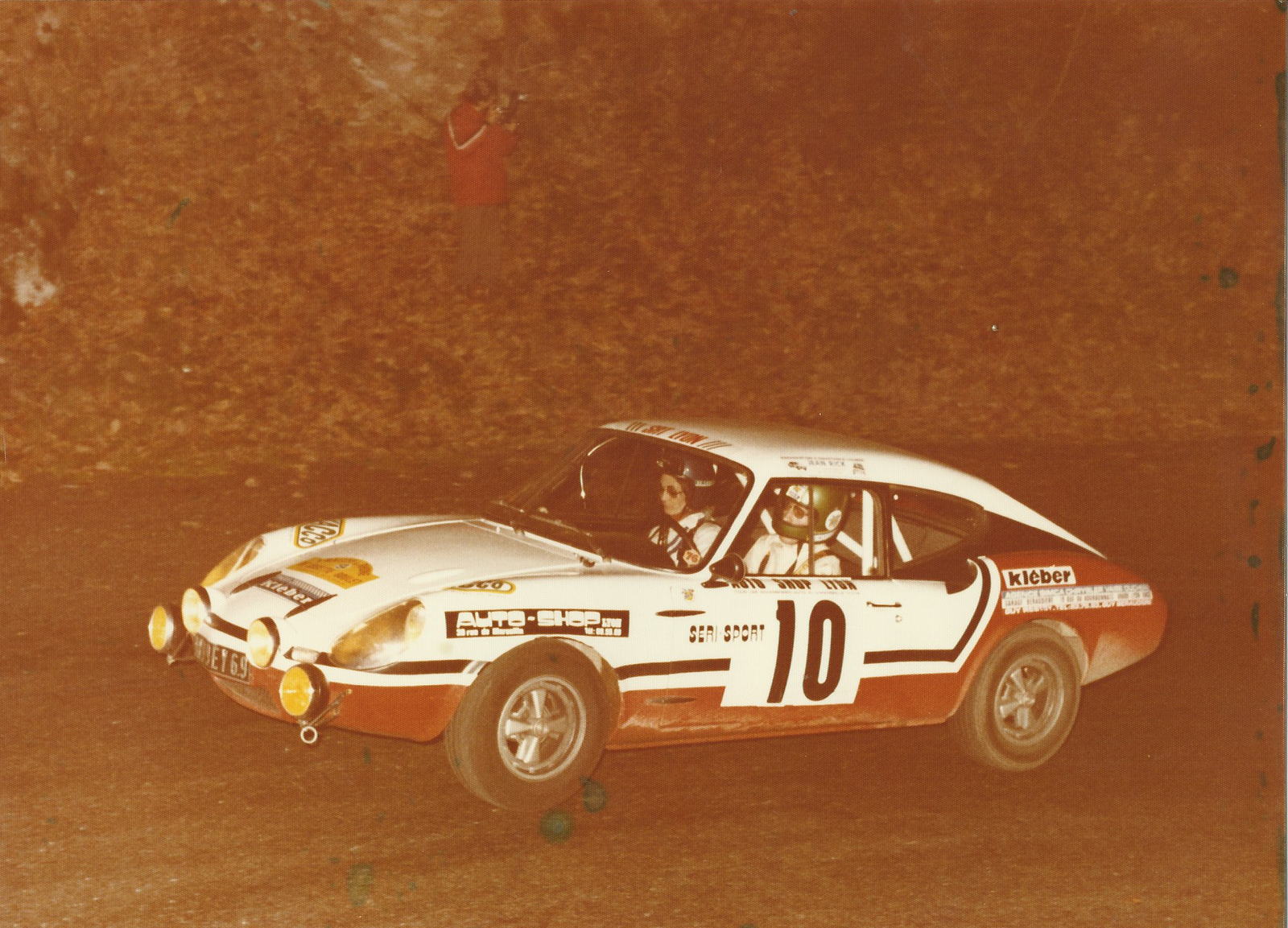 CG1200S Rallye du RHONE 1976 R TAVET Paulette GUINAMARD 5eme groupe ...