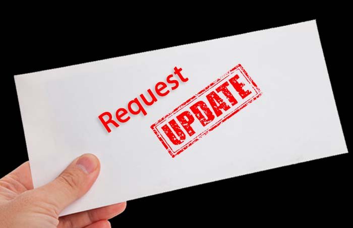 Request an Update of an analysis - How to Use the Website - Set ...