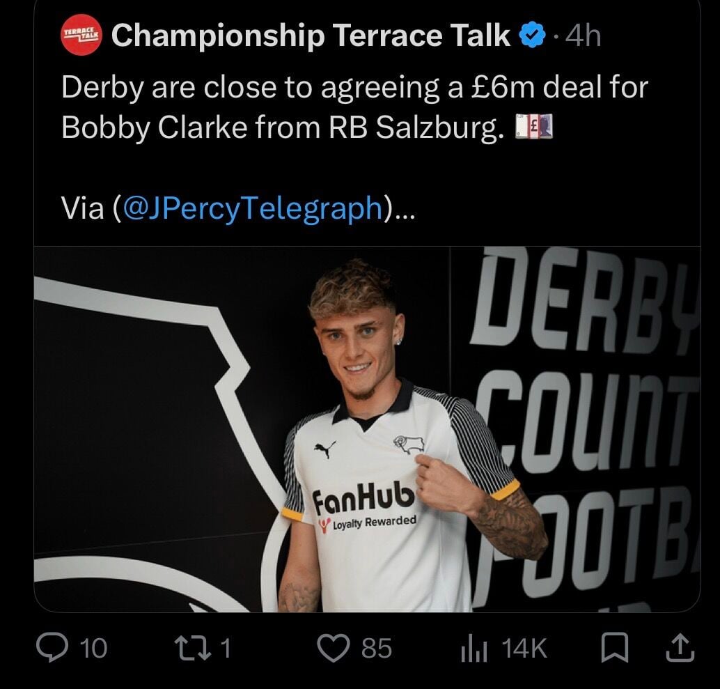 Bobby Clark - Page 26 - Transfer Forum - DCFC Fans