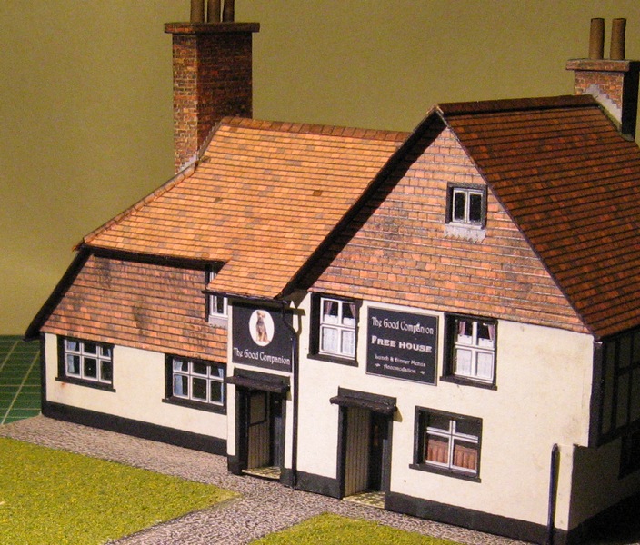 Country Pub model - Card structure modelling forum - RMweb