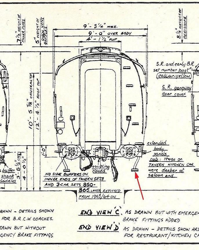 Maunsell/Bulleid Solebar Footsteps - Southern Railway Group - RMweb