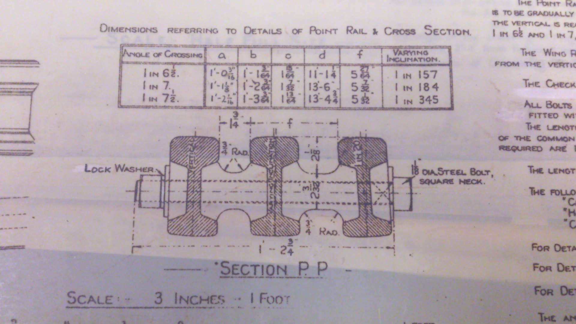Standard Permanent Way Drawings - Permanent Way, Signalling ...