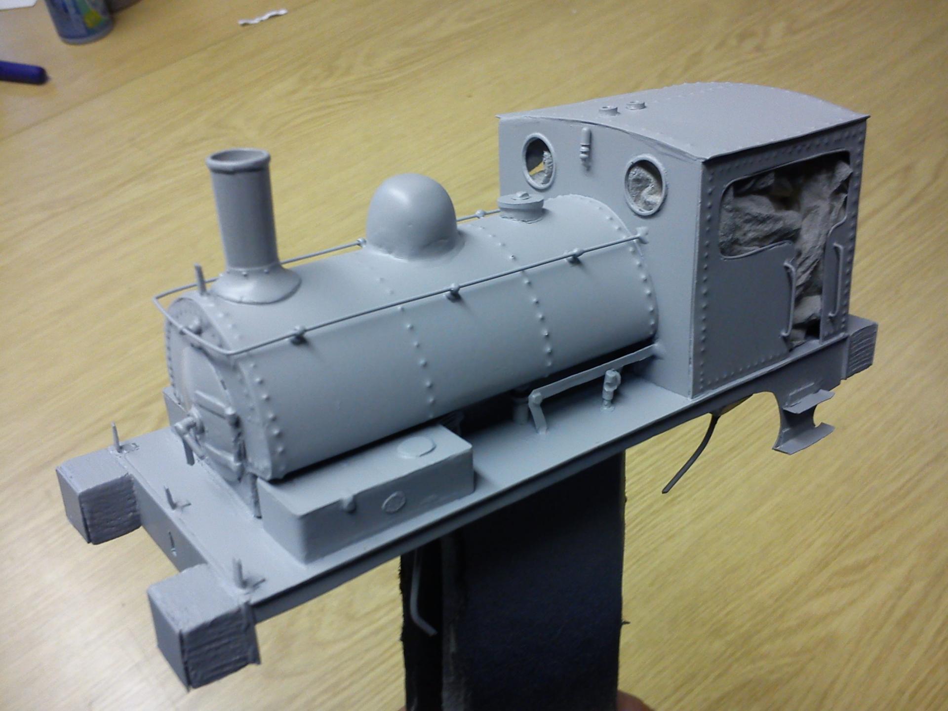 O Gauge Pug - primed and ready - Redgate's Modelling - RMweb