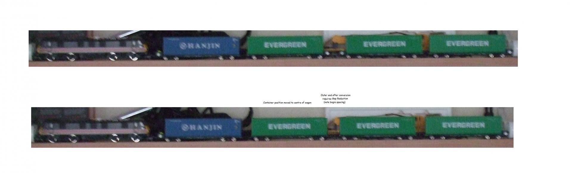 5 Related 00 Gauge 90's Wagon Projects. FFA/FGA, FSA, FLA, Containers ...