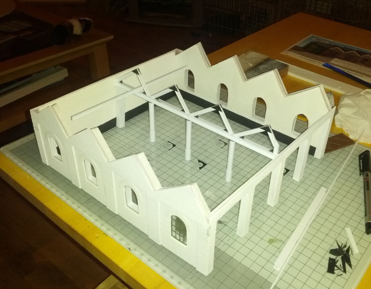 Laying the foundations...Northlight Engine Shed - BurscoughCurves' Blog ...