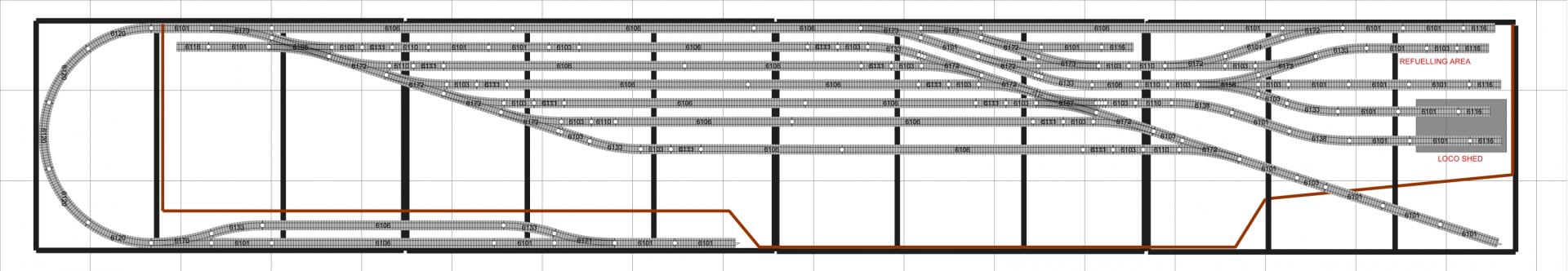German yard plan - Layout & Track Design - RMweb