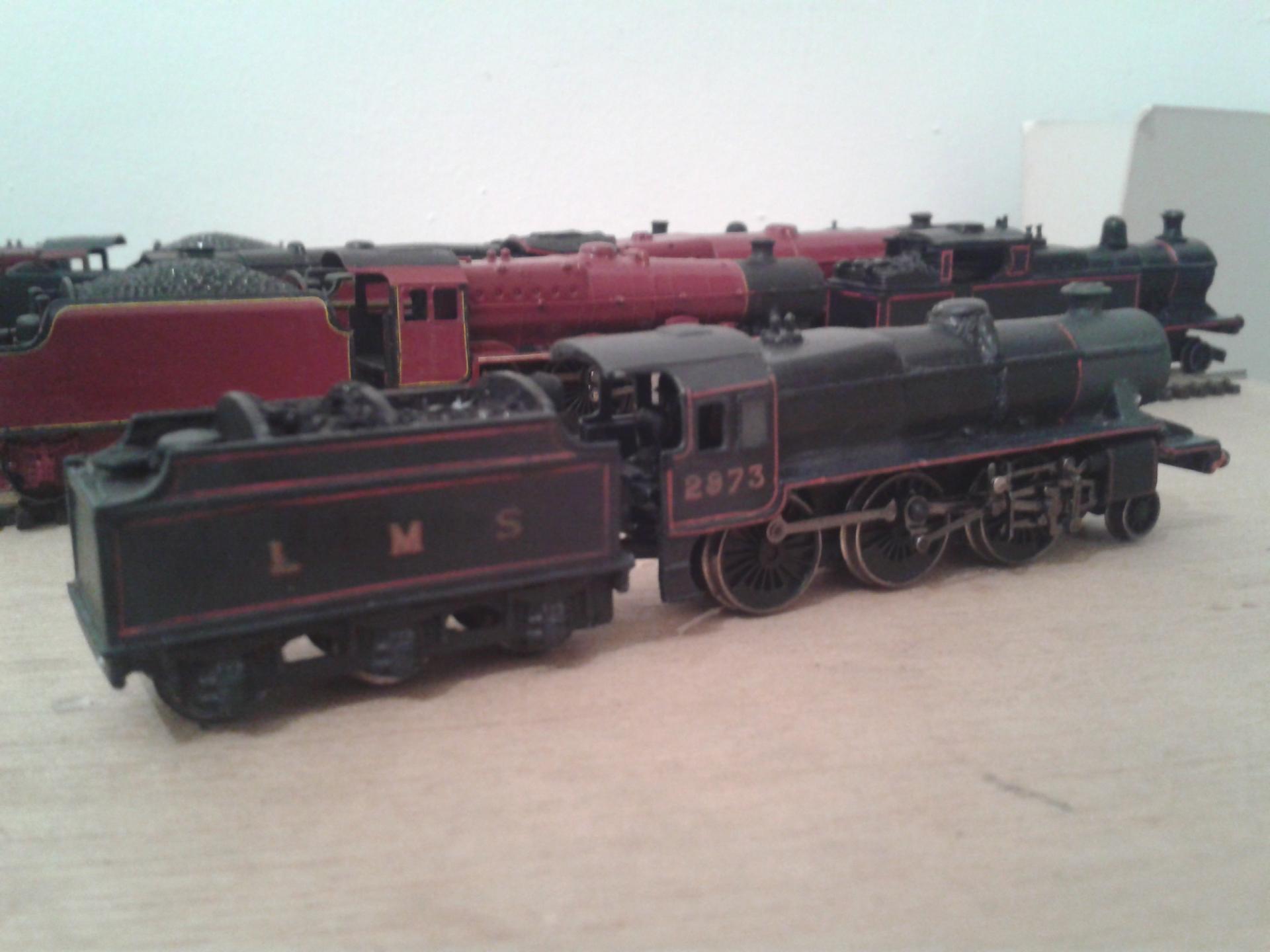 Progress on lining LMS locomotives - OR - Im a good Boy can I stop ...