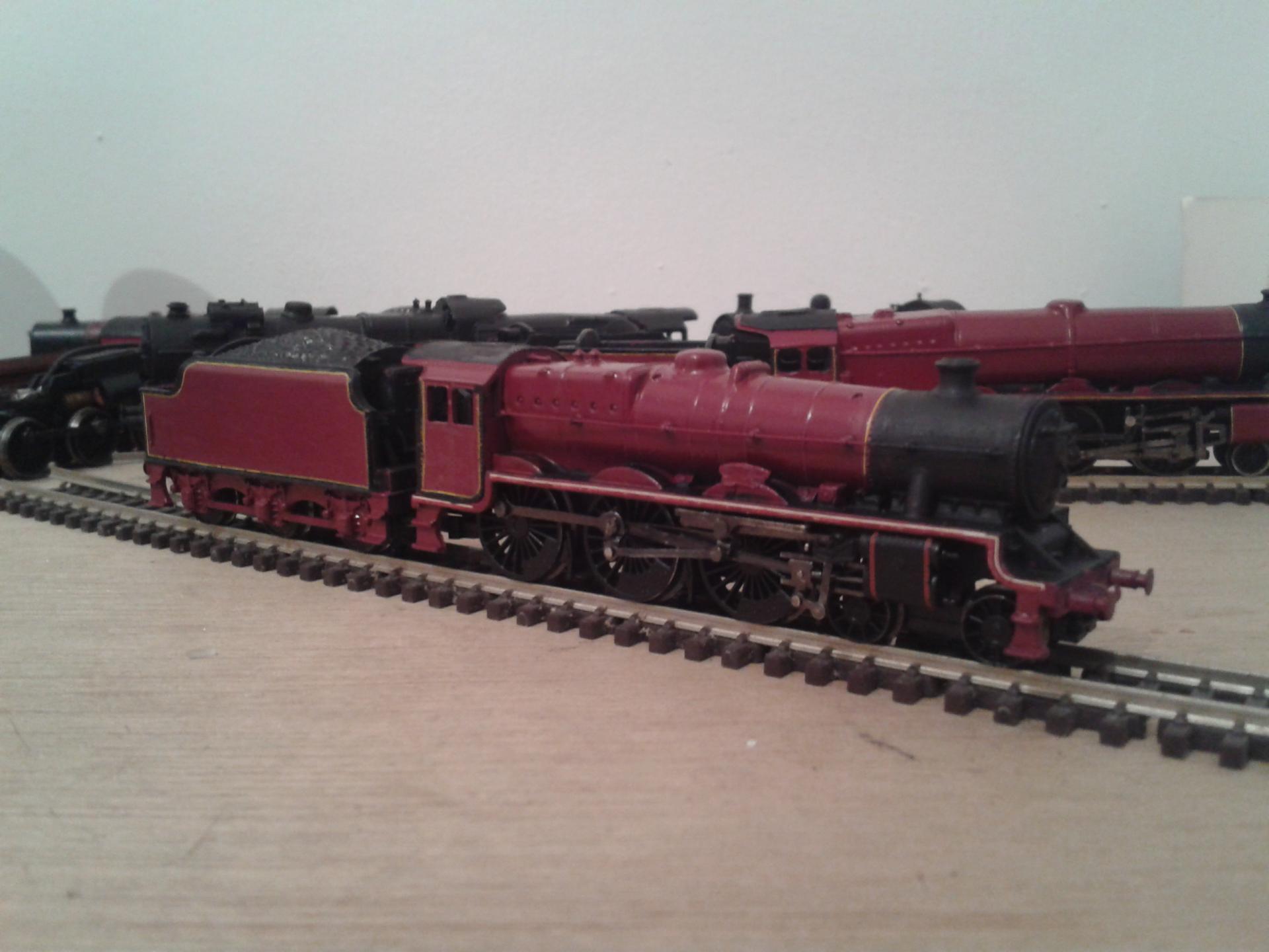 Progress on lining LMS locomotives - OR - Im a good Boy can I stop ...
