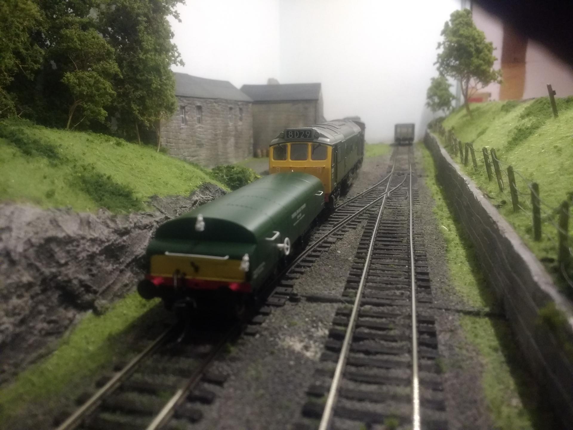 Distillery yard micro layout - back out on the exhibition circuit ...